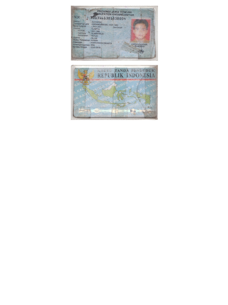 KTP Orang Tua Dandi | PDF