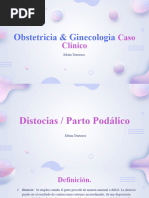 Parto Podálico: Mecanismos y Maniobras | PDF | Parto | Feto