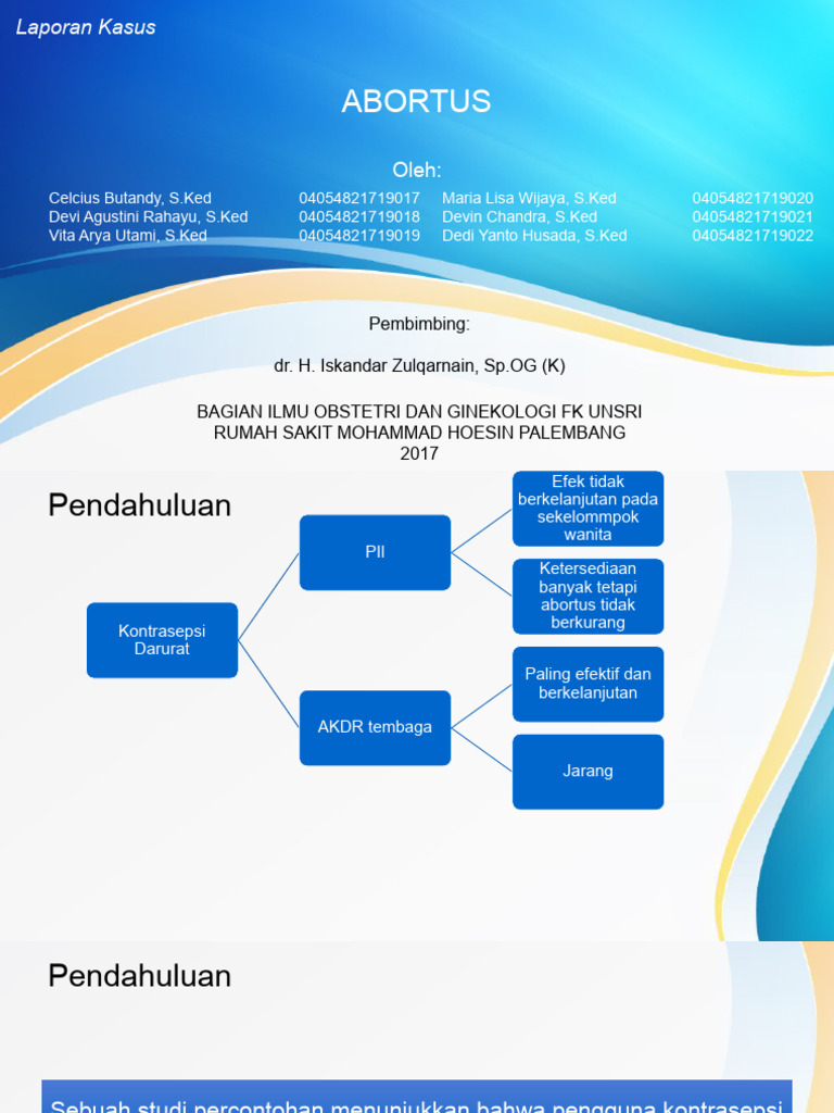 Laporan Kasus Abortus | PDF