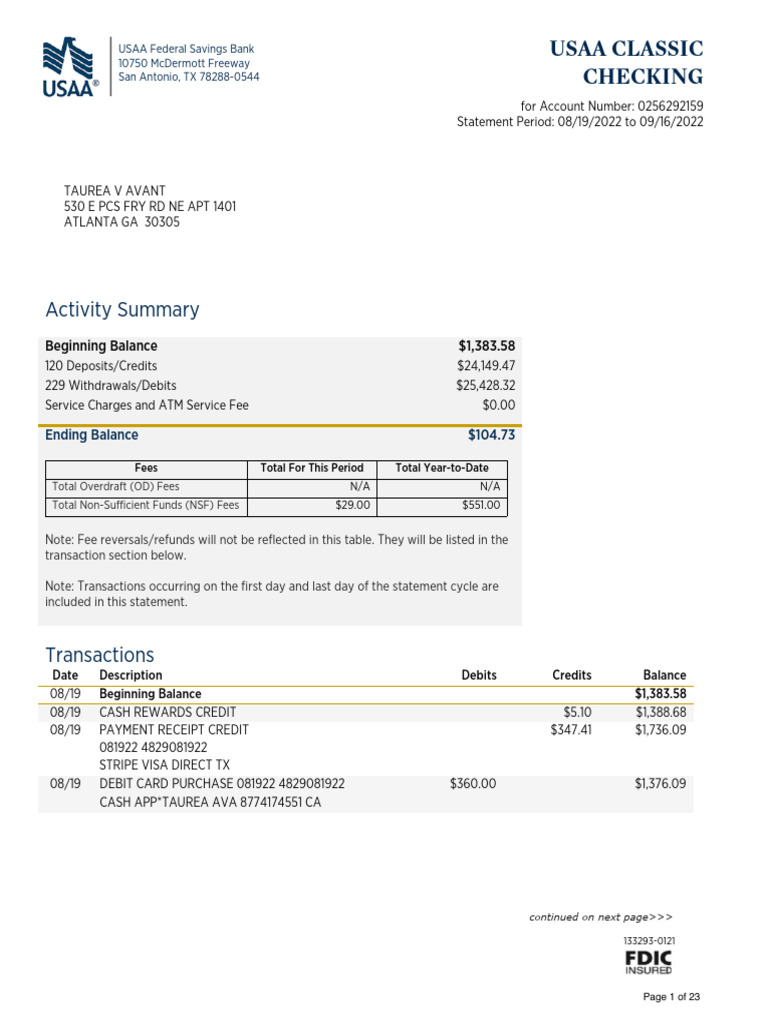 Usaa Receipt Share | PDF | Finance & Money Management