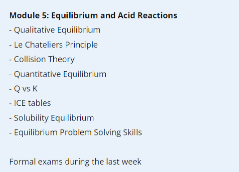 Module 5 Chemistry | PDF