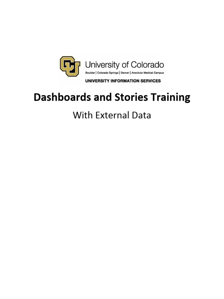 C11.1 Dashboards and Stories | PDF | Icon (Computing) | Computer File