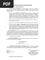 Affidavit of Incident for Insurance Claim | PDF | Affidavit | Legal ...