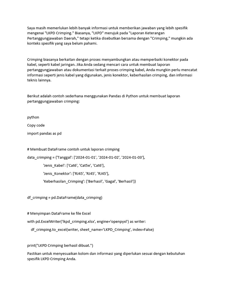 Panduan LKPD Crimping Kabel Jaringan | PDF | Bisnis | Komputer