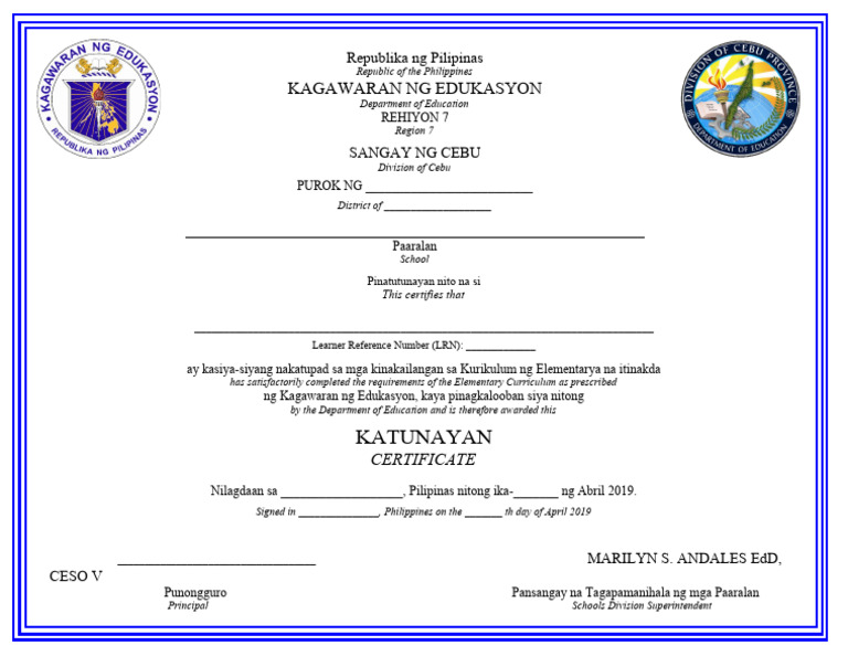 Diploma Elementary | PDF