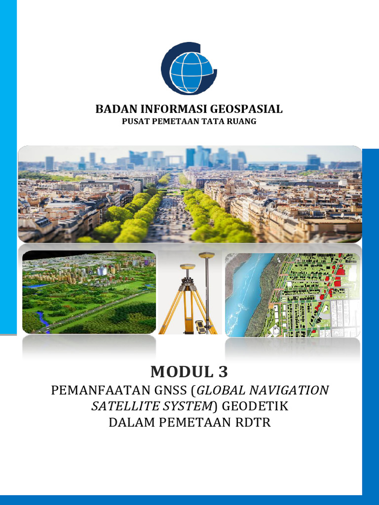 Modul 3 Pemanfaatan GNSS Geodetik Dalam Pemetaan RDTR | PDF Modul 3 Pemanfaatan GNSS Geodetik Dalam Pemetaan RDTR | PDF