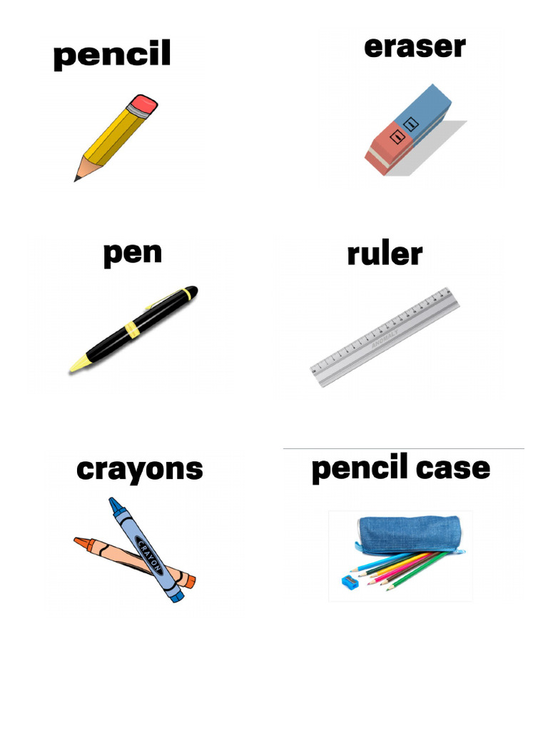 Classroom Objects | PDF