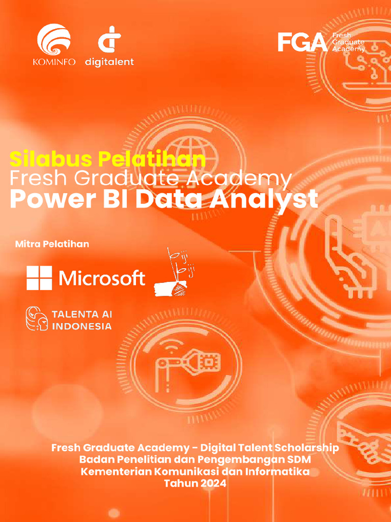 Silabus - Power BI Data Analyst | PDF | Komputer