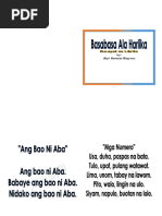 MARUNGKO BOOKLET - Free Grade 1 Files | PDF