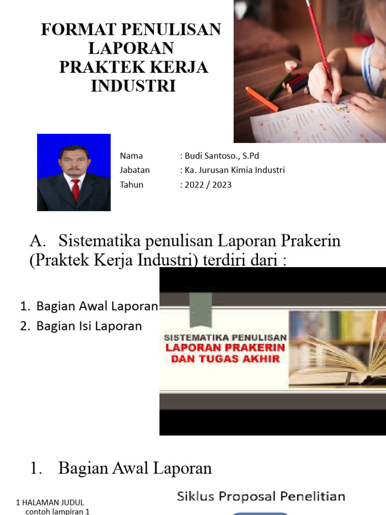 Format Penulisan Laporan | PDF