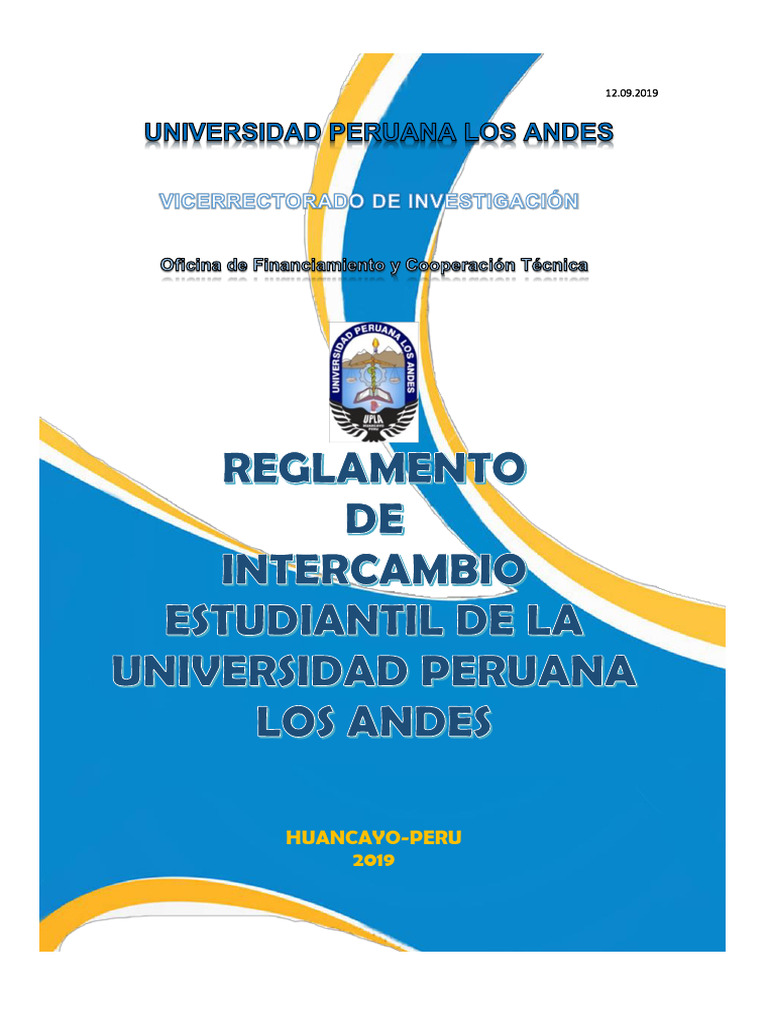 Reglamento de Intercambio Estudiantil | PDF
