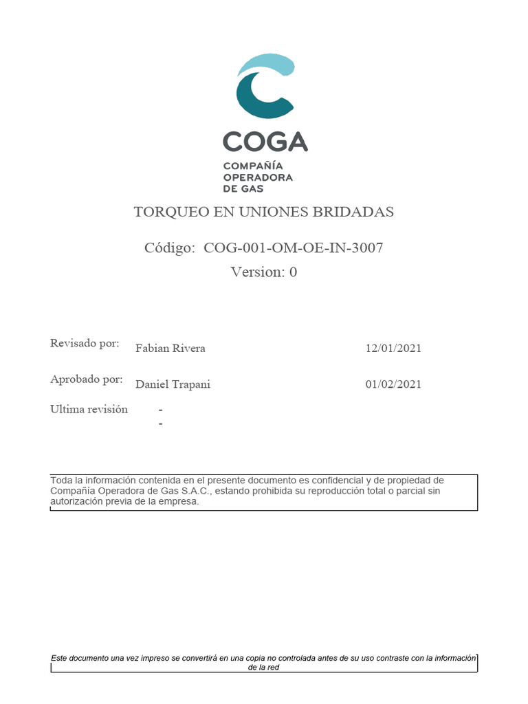 Torqueo en Uniones Bridadas | PDF | Lubricante | Corrosión