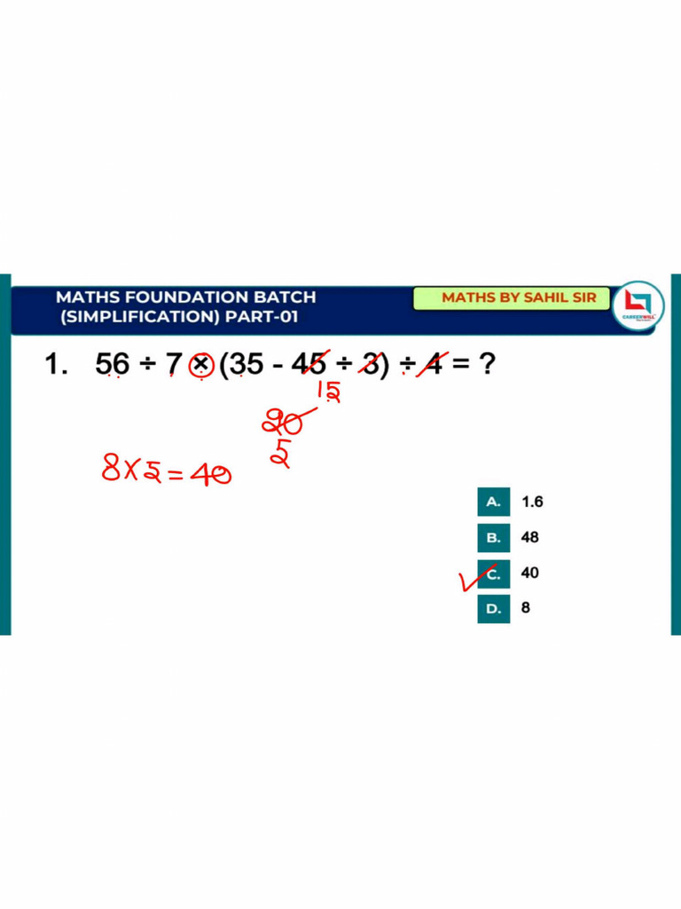 Simplification Practice | PDF