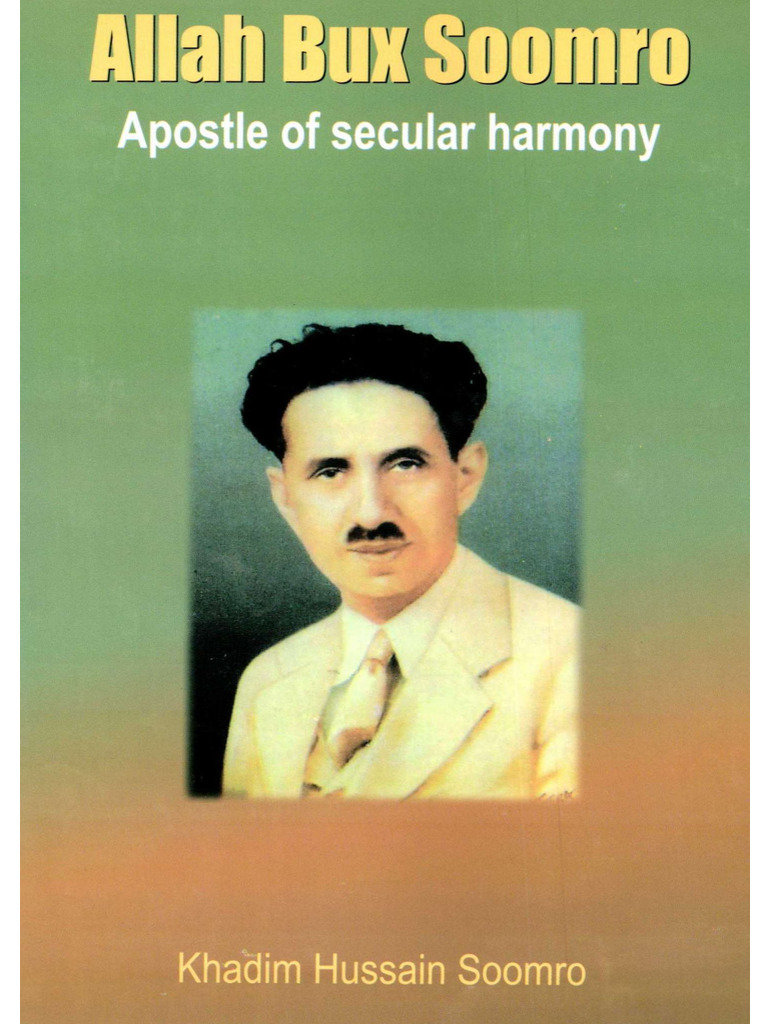 Allah - Bux.soomro Apostle - Of.secular - Harmony Khadim - Soomro ...