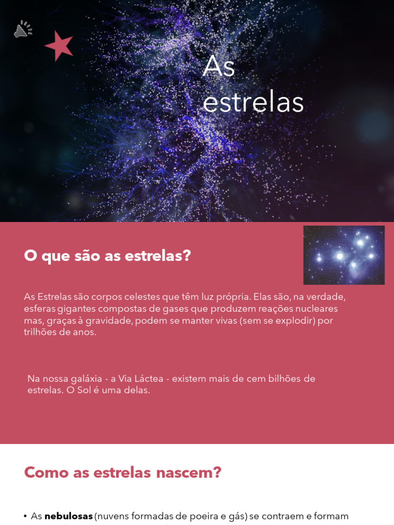 As Estrelas Pdf Estrelas Sol