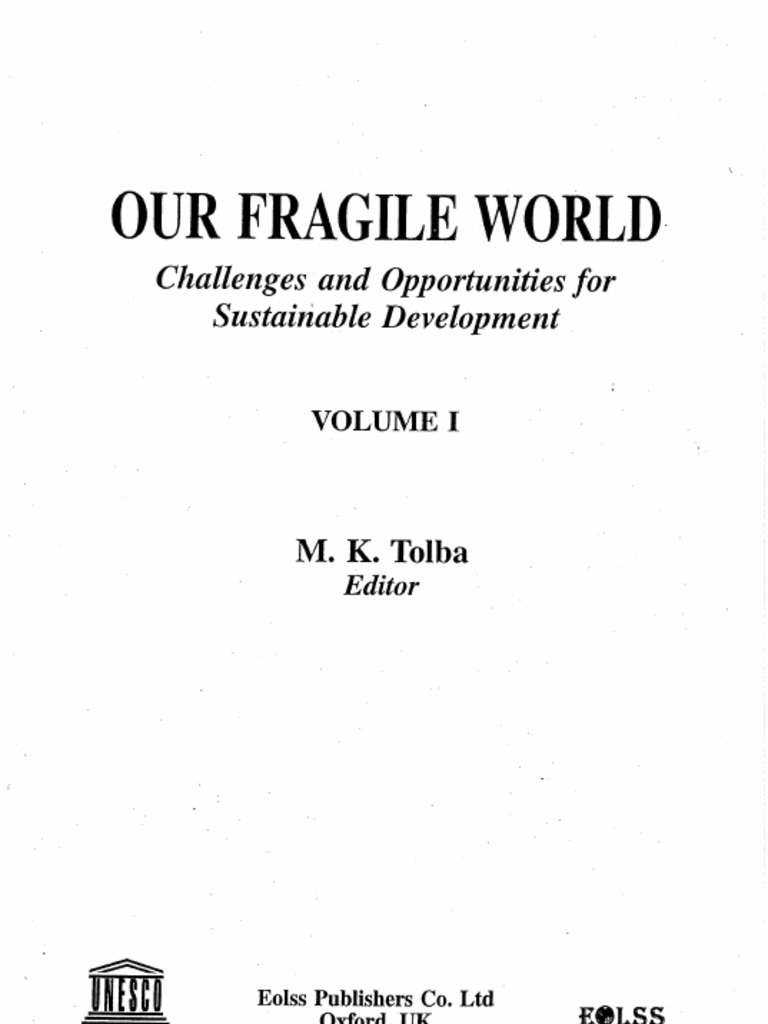 Our Fragile World | PDF