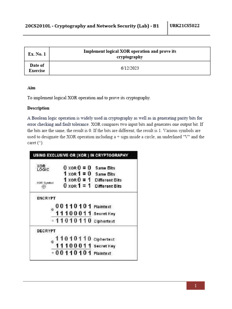 Cryptographyex 2 | PDF | Software Development | Theoretical Computer Science