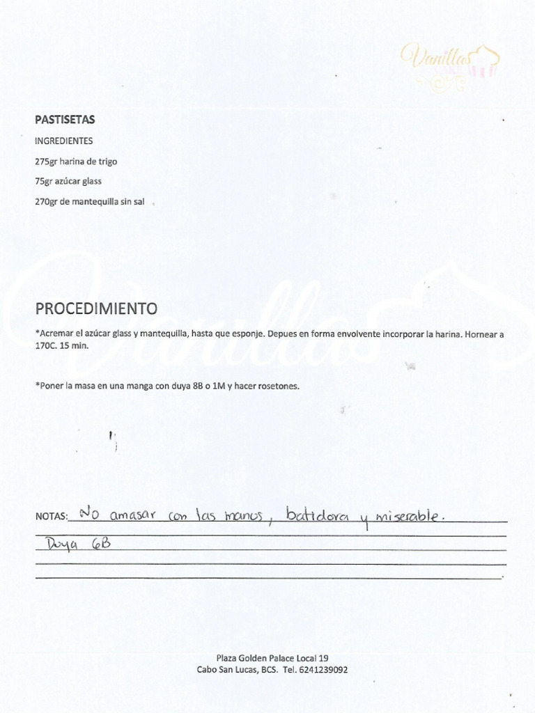 Pastisetas | PDF