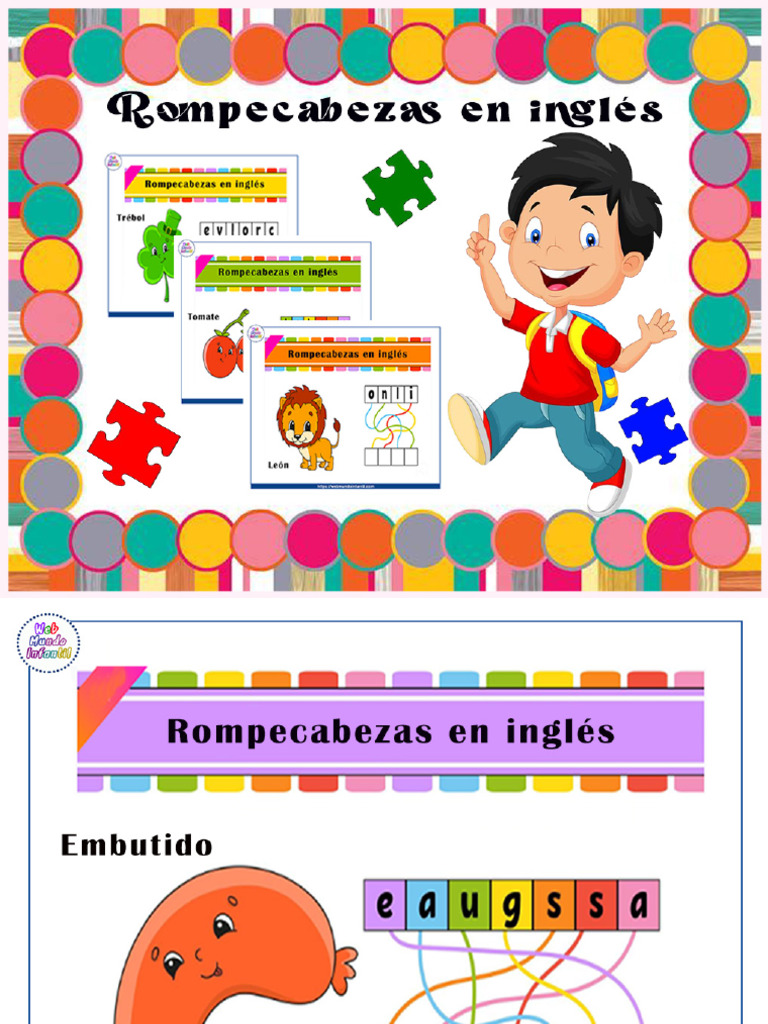 ??rompecabezas en Inglés | PDF
