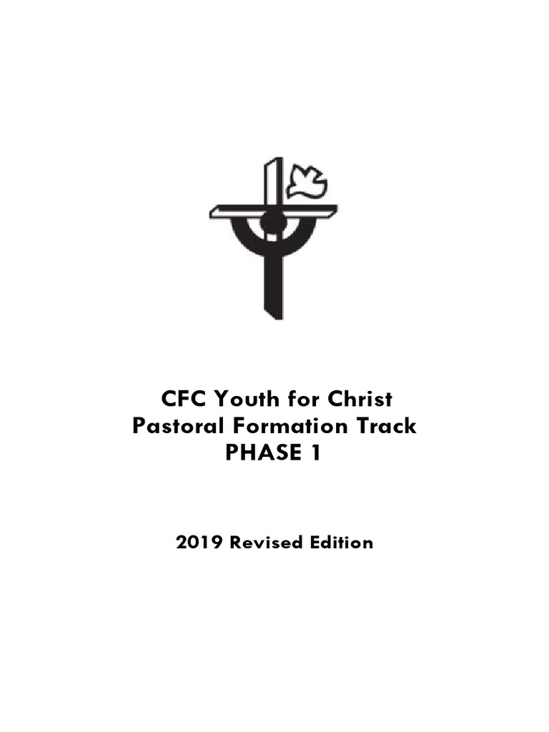 Cfc-Y Pastoral Formation Track Phase 1 | PDF | Prayer | New Covenant
