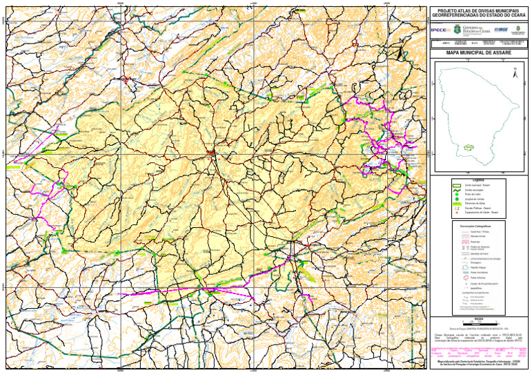 Mapas Municipais Assare 2019 | PDF