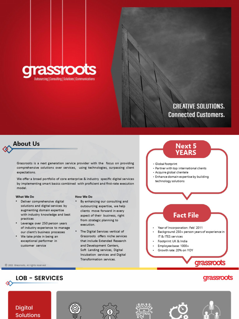 Grassroots Deck | PDF | Outsourcing | Cloud Computing