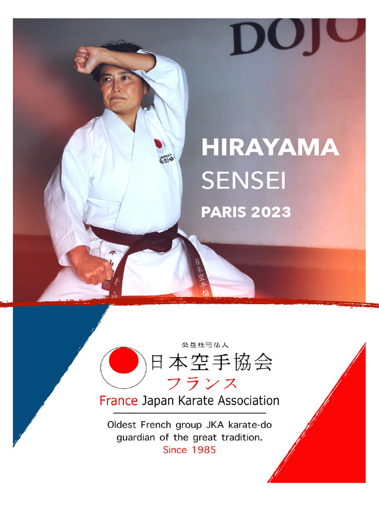 FRANCE-JKA-resume-of-French-Gasshuku-with-HIRAYAMA-Sensei-in-Paris-at-Dojo-5-december-2023 | PDF ...