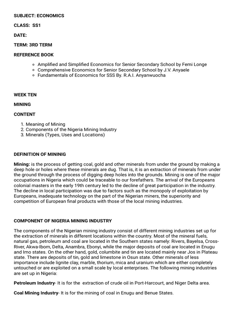 Mining | PDF | Mining | Rock (Geology)