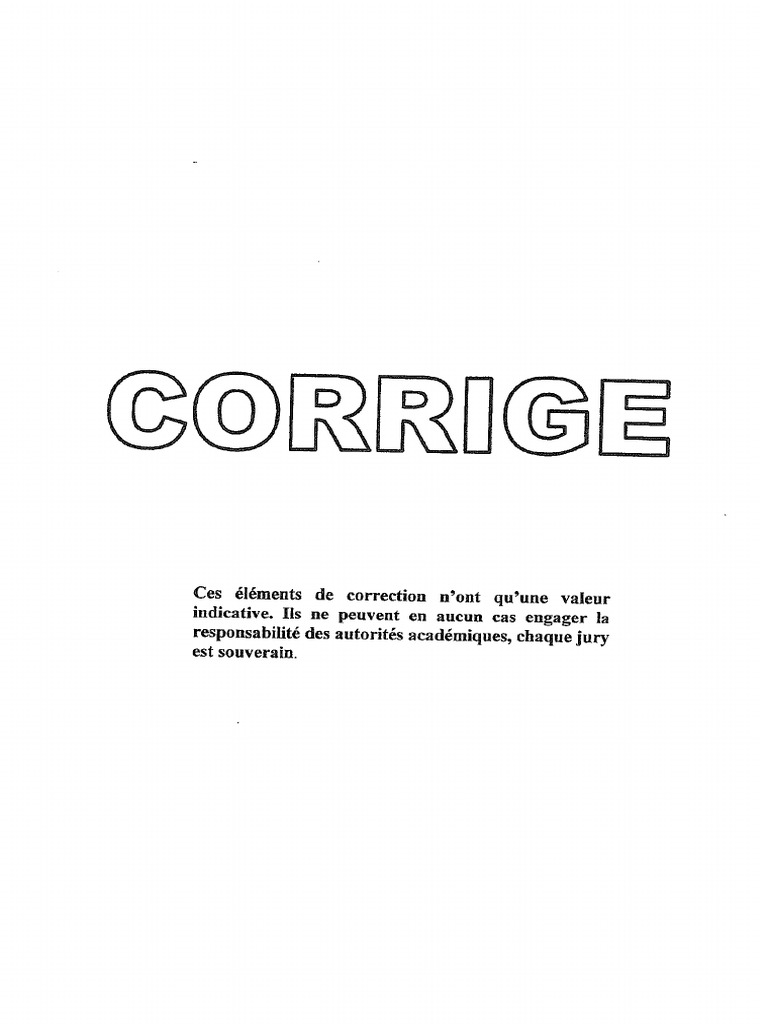 S Physique Chimie Obligatoire 2005 Metropole Corrige Officiel | PDF