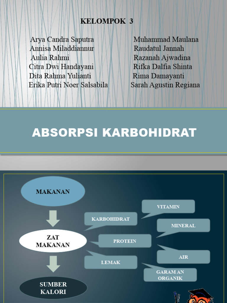 Absorbsi Karbohidrat Kel 3 | PDF