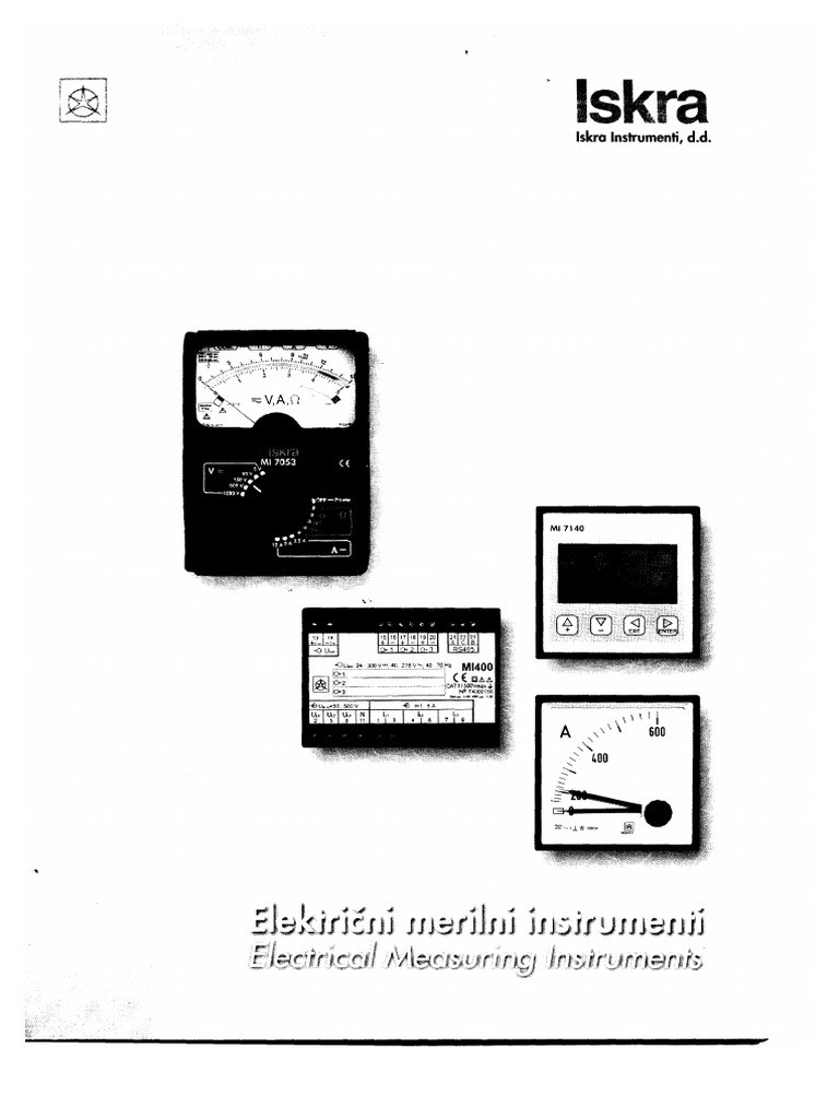 Iskra Analogue Meter | PDF