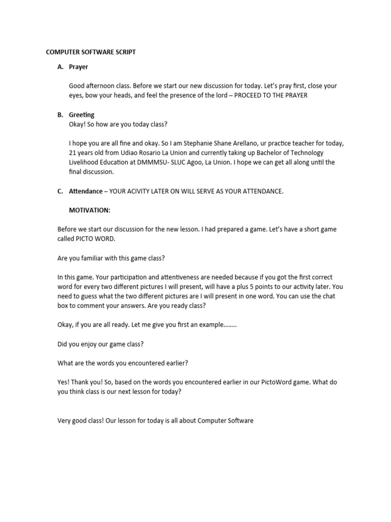 Computer Software Script | PDF | Application Software | Antivirus Software