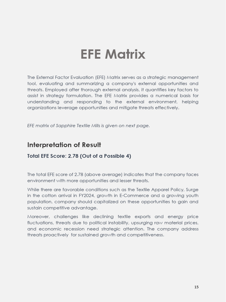 Matrices PDF | PDF | Swot Analysis | Strategic Management