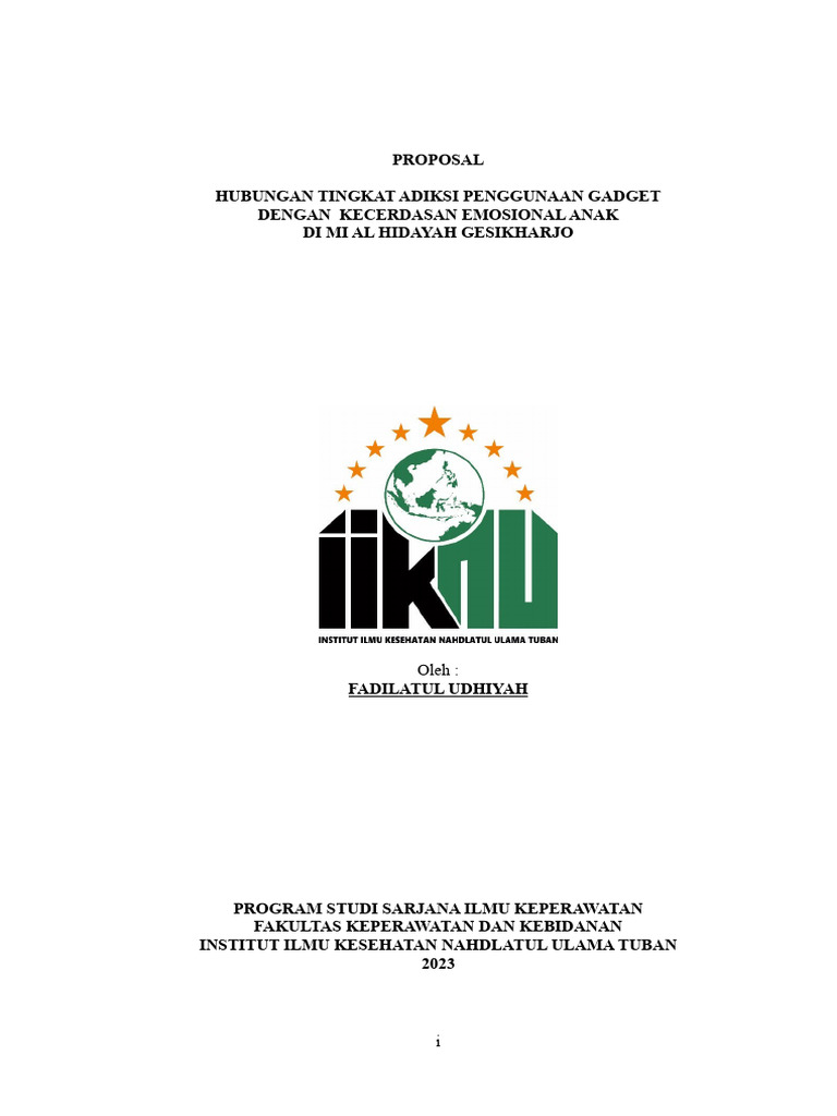 Proposal Dila Fix | PDF