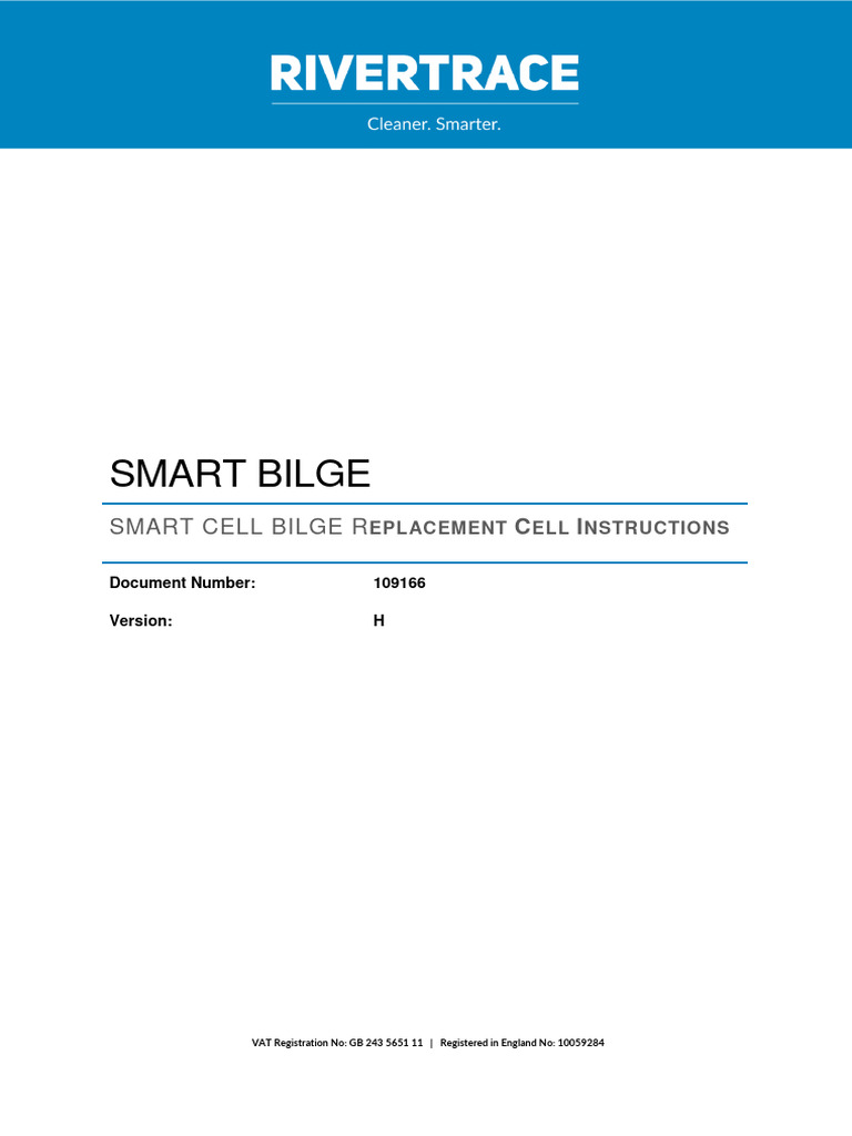 REV H - SMART CELL BILGE Replacement Cell Instructions | Download Free ...