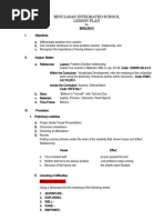 Problem and Solution Lesson Plan | PDF | Lesson Plan | Learning