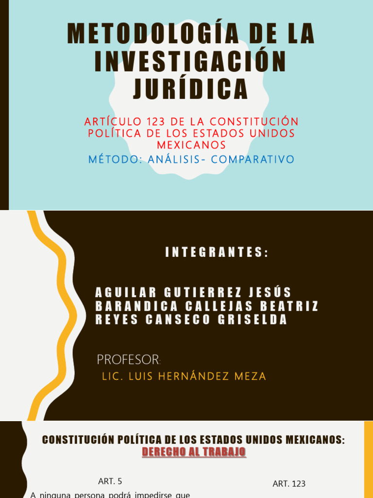 Derecho Laboral Mexicano: Análisis | PDF | Salario | Salario mínimo