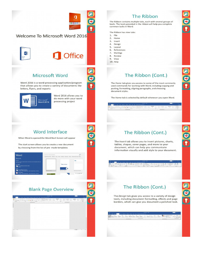Microsoft Word Lesson | PDF