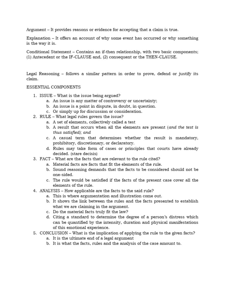 26-02-22 Logic | PDF | Burden Of Proof (Law) | Argument