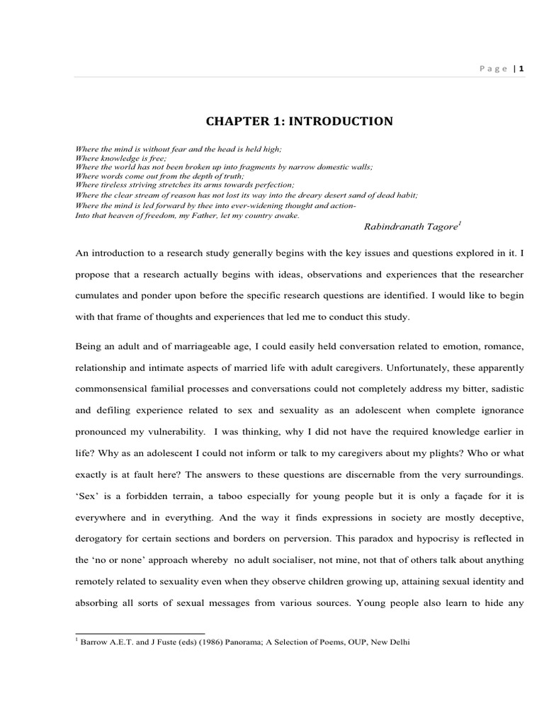 08 - Chapter 1 | PDF | Qualitative Research | Methodology