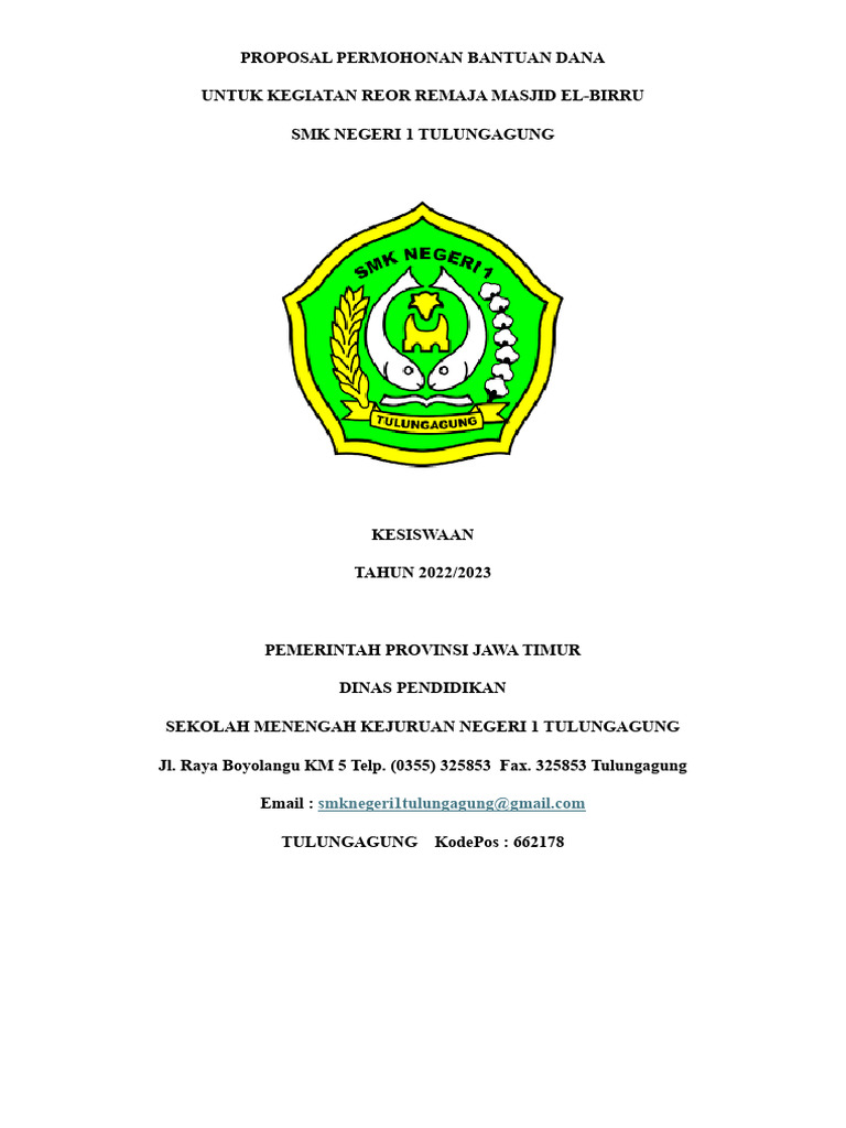 Proposal Remas 2024 | PDF