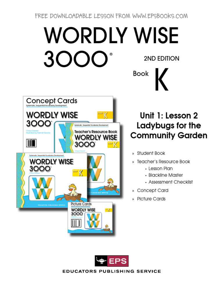 Free Downloadable Lesson From | PDF