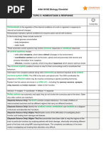 AQA GCSE Biology Paper 2 Topics List | PDF | Evolution | Genetics