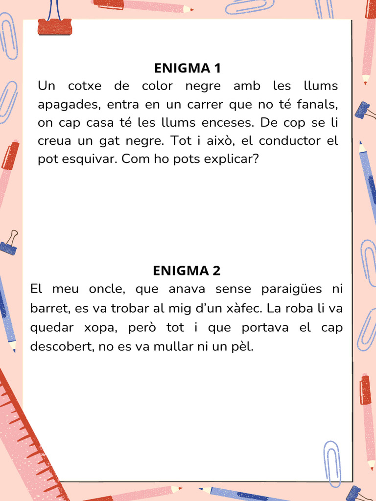Enigma 1 | PDF
