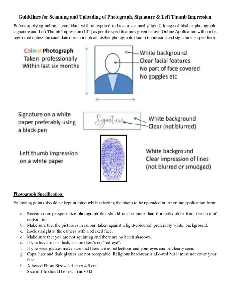 Guidelines Imagesv 2 | Download Free PDF | Image Scanner | Photograph