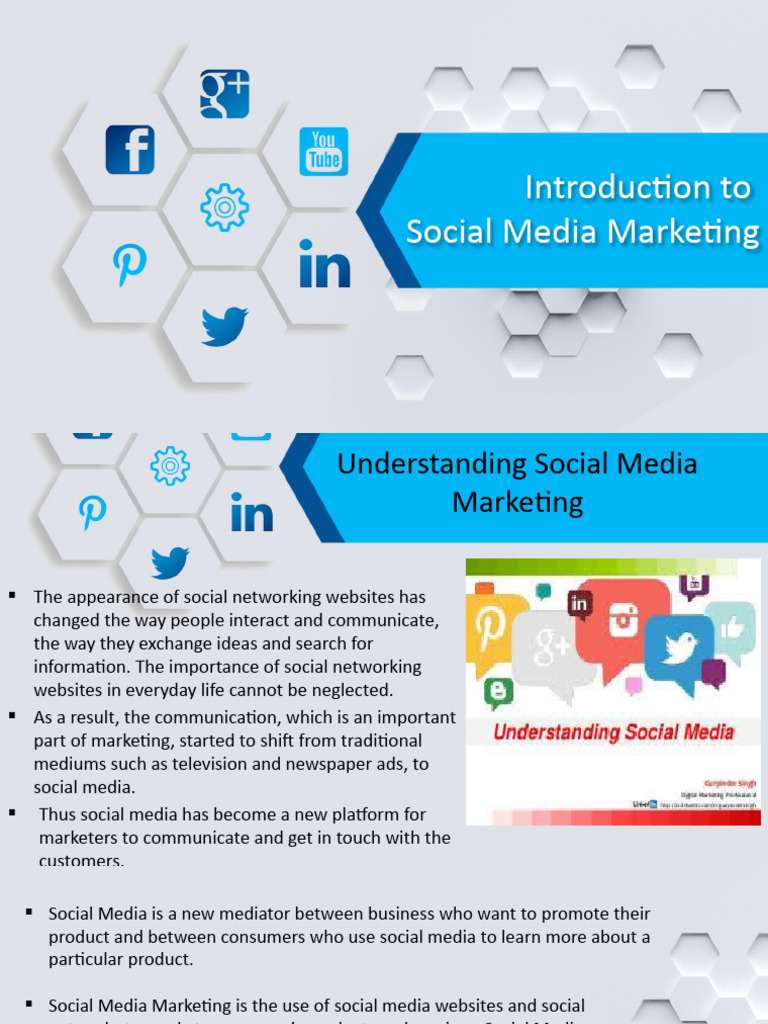 Social Media Marketing | PDF | Popular Culture & Media Studies | Social Media