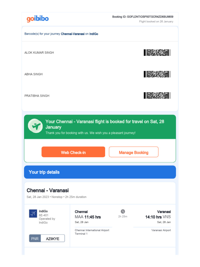 Goibibo | PDF | Identity Document | Airport