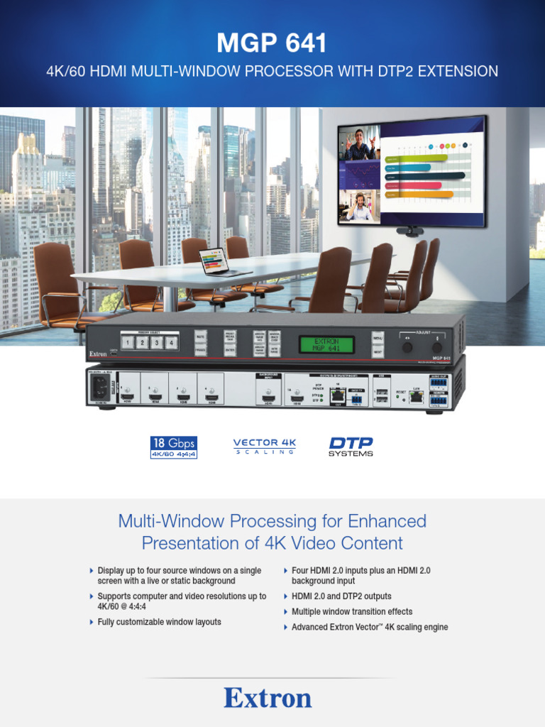 MGP 641 Bro RevA2 | PDF | Hdmi | Video