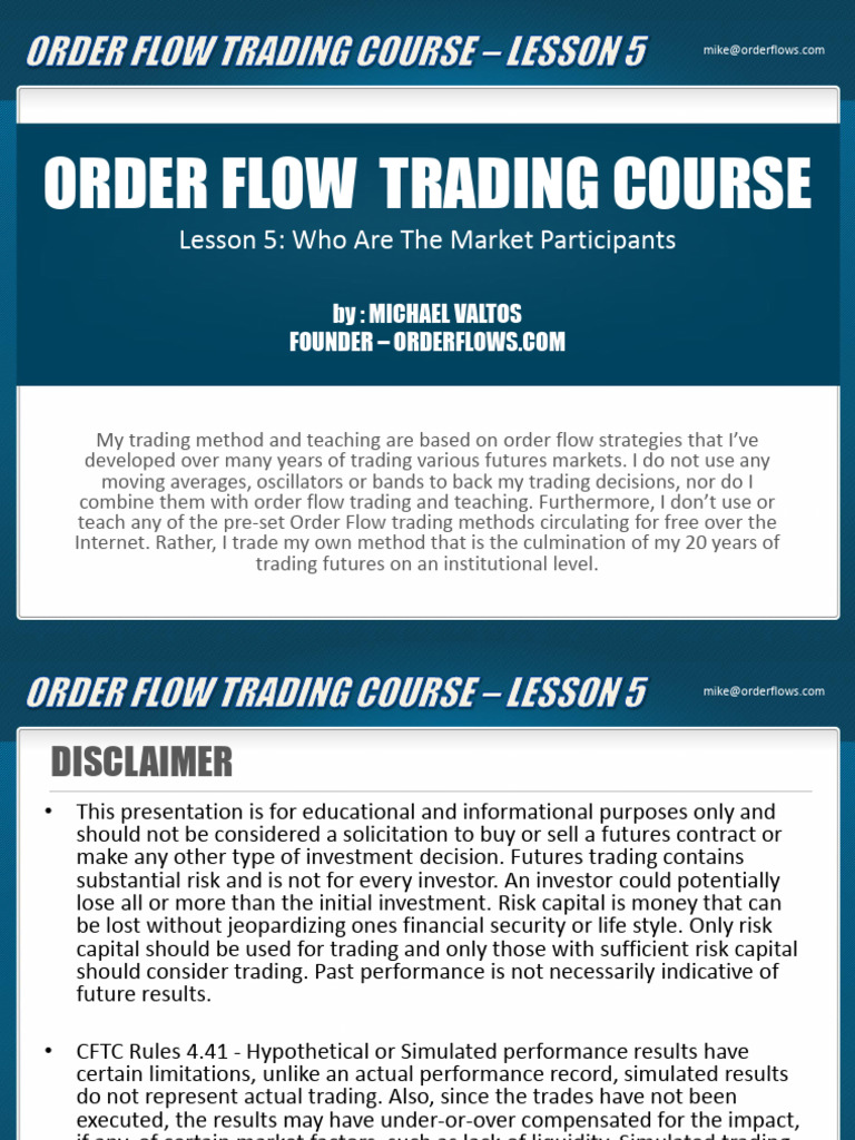 Understanding Market Participants in Trading | PDF | Market (Economics ...