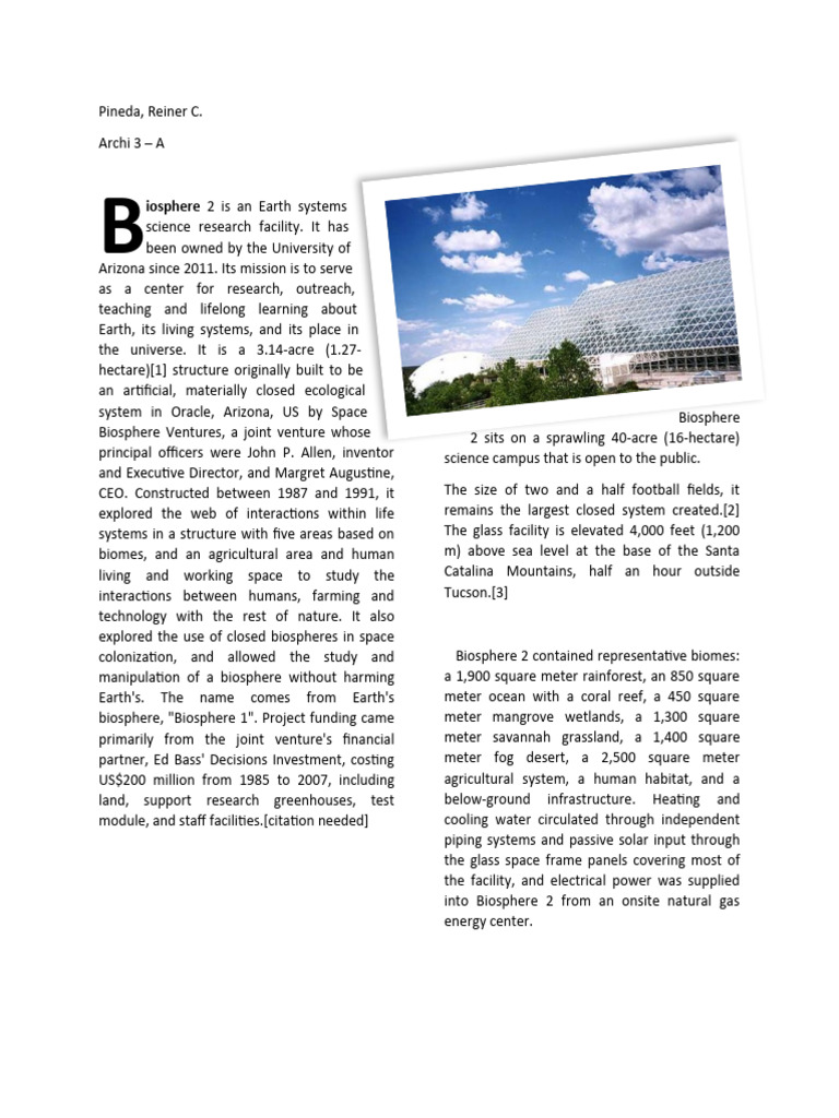 BIOS | PDF | Earth Sciences | Nature